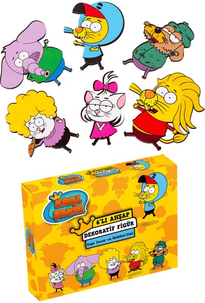 Kral Şakir Ahşap Figür