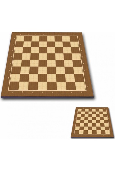 Star Polyester Ceviz Satranç Sehpa No:4