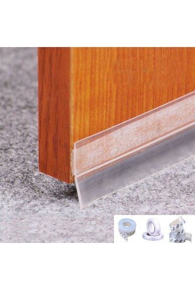 Sarfex 3m Rüzgar Bandı 2 Metre Kapı Pencere Isı Yalıtım Izolasyon Rüzgar Kesici Şerit Bant Şeffaf Sızdırmazlık