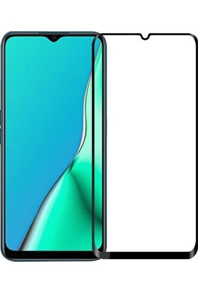 SKV Mobile Oppo A5 2020 Tam Ekran Koruyucu Kırılmaz Cam