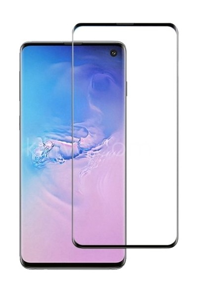 SKV Mobile Samsung Galaxy S10E Tam Ekran Koruyucu Kırılmaz Cam