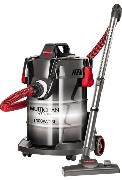 Bissell MultiClean Wet & Dry Drum 23L Islak Kuru Çok Amaçlı Elektrikli Süpürge