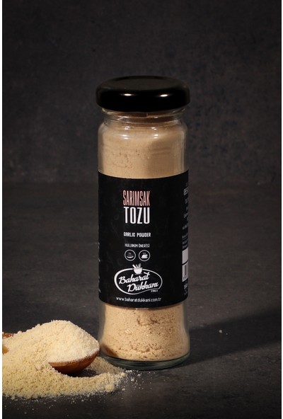 Baharat Dükkanı Sarımsak Tozu 50GR (Cam)