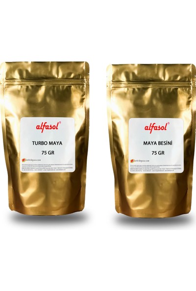Alfasol Turbo 100 Maya 75 gr + Maya Besini 10 gr