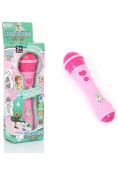 Masho Trend Frozen Müzikal Mikrofon - Canlı Oyuncak Mikrofon - Müzikli Mikrofon - Frozen Prenses Mikrofon Masho Trend Frozen Müzikal Mikrofon - Canlı Oyuncak Mikrofon - Müzikli Mikrofon - Frozen Prenses Mikrofon