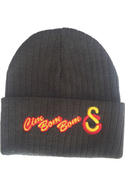 Galatasaray Lisanslı Çift Kat Örgü Unisex Bere