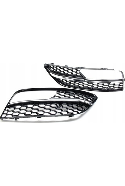 Audi A3 Rs3 Sis Çerçevesi Izgarası Krom Siyah 2013 / 2016