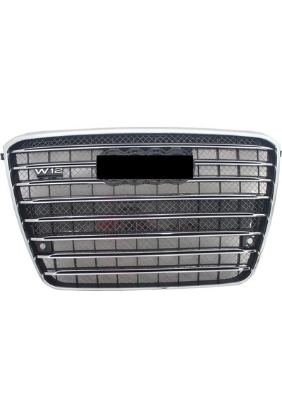 Audi A8 W12 Ön Panjur Izgara 2010 / 2013 Krom Siyah