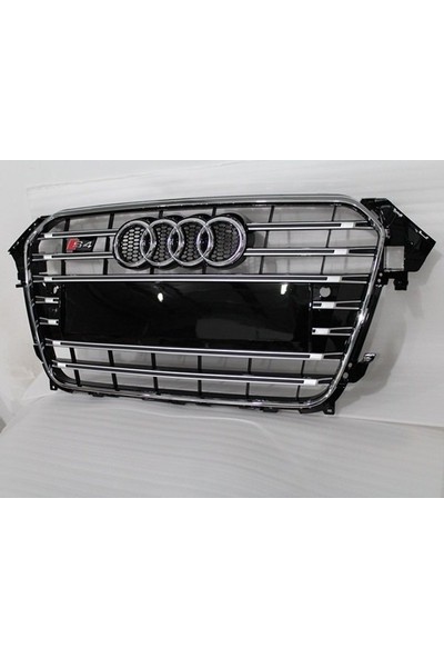 Audi A4 S4 Ön Panjur Izgara 2012 / 2015 Krom Siyah Audi A4 S4 Ön Panjur Izgara 2012 / 2015 Krom Siyah