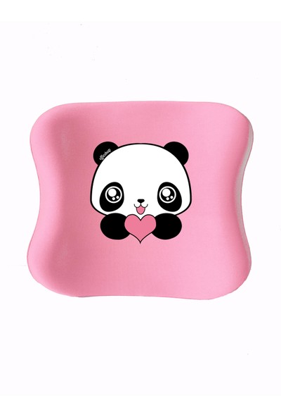 Office Küp Uzaktan Eğitim Çocuk Çalışma Masası Sandalyesi Visco Bel Yastığı - Pembe Panda Office Küp Uzaktan Eğitim Çocuk Çalışma Masası Sandalyesi Visco Bel Yastığı - Pembe Panda