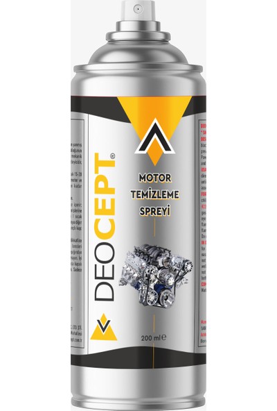 Deocept 200 ml Motor Temizleme Spreyi