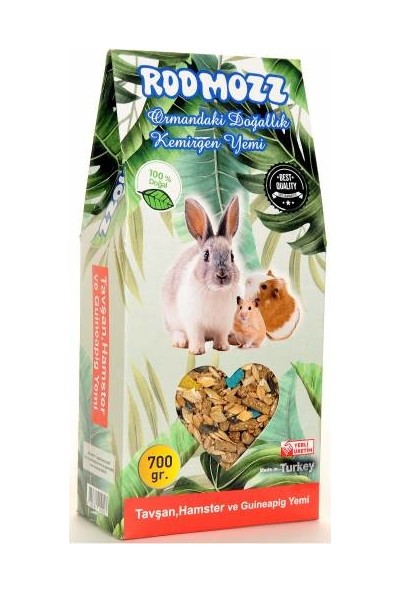RodMozz Tavşan Yemi 700 gr
