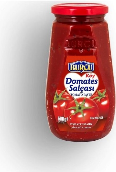 Burcu Domates Salçası 600 gr Kavanoz