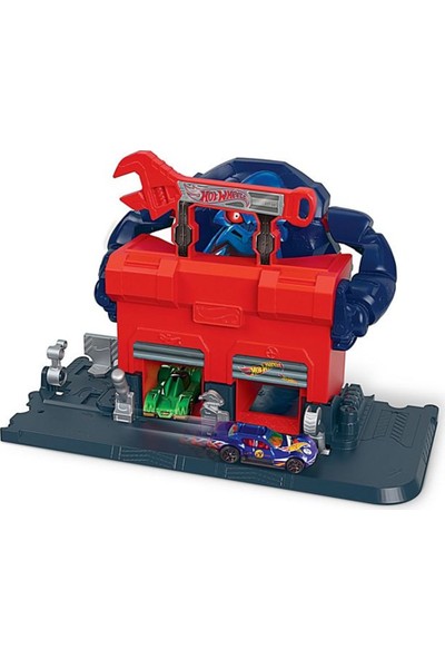 Hot Wheels Hotwheels Hot Wheels Şehirde Yaratık Macerası Oyun Seti Serisi FNB05 GJK89 Gorilin Garaj Saldırısı