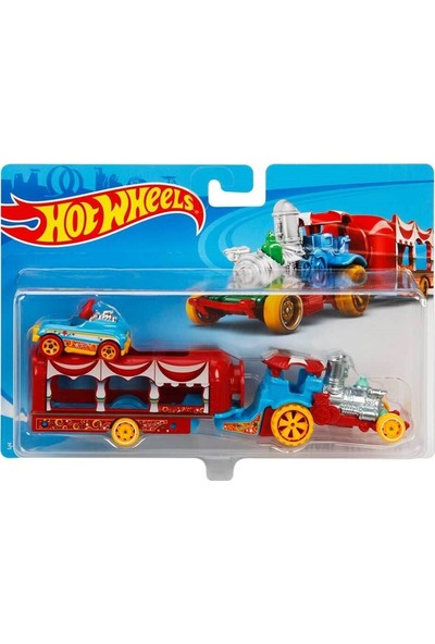 Hot Wheels Hotwheels Hot Wheels Taşıyıcı Tırlar BDW51 FKW89 Car-Nival Steamer