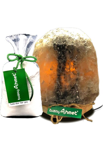 Tuzcu Ahmet Çankırı Doğal Tuz Lamba 4-5 kg 1 kg Kaya Tuzu Hediyeli Tuzcu Ahmet Çankırı Doğal Tuz Lamba 4-5 kg 1 kg Kaya Tuzu Hediyeli