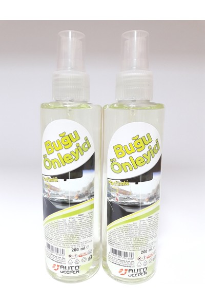 Auto Deepen Parfümlü Buğu Önleyici 2'li Auto Deepen Parfümlü Buğu Önleyici 2'li