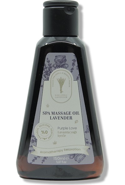 Gallipoli Lavender Lavanta Yağlı Masaj Yağı 150 ml Rahatlatıcı Ağrı Hafifletici Bitksel Lavanta Yağı Aroma Terapi Yağ Gallipoli Lavender Lavanta Yağlı Masaj Yağı 150 ml Rahatlatıcı Ağrı Hafifletici Bitksel Lavanta Yağı Aroma Terapi Yağ