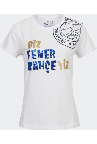 Fenerium Kadin Tribun Biz Fenerbahçeyiz T-Shirt