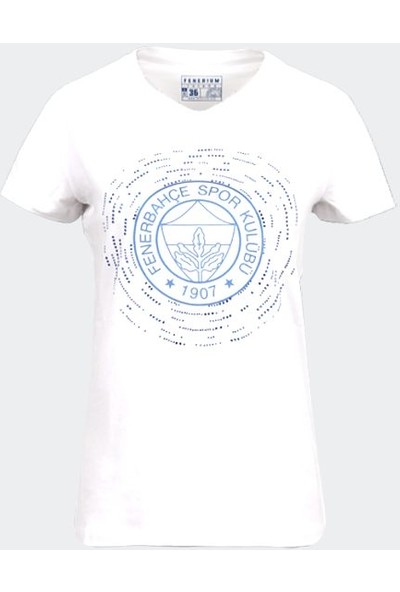 Fenerium Kadin Tribun Taşli T-Shirt