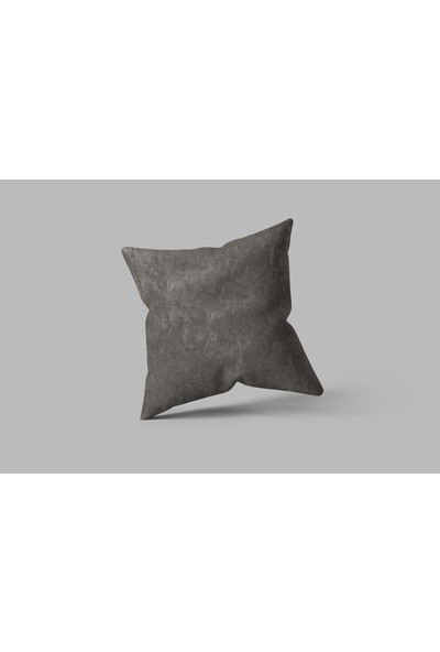 Cortibo Soft Koyu Gri Kırlent Kılıfı