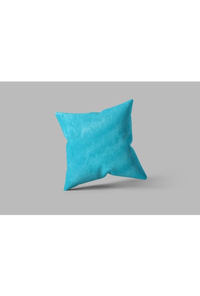 Cortibo Soft Turkuaz Kırlent Kılıfı