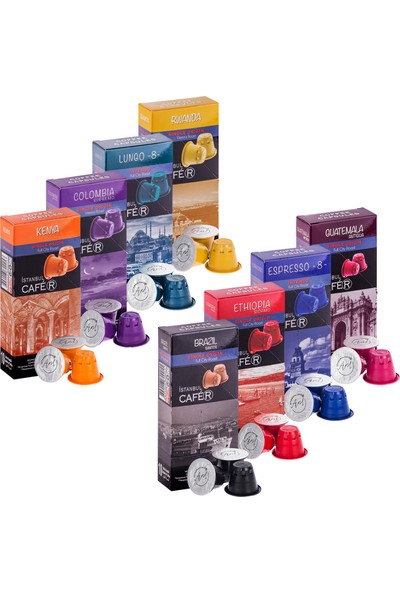 Nespresso Uyumlu 8 Li Set
