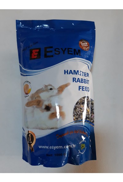 Esyem Tavşan ve Hemstır Yemi 1000 Grm
