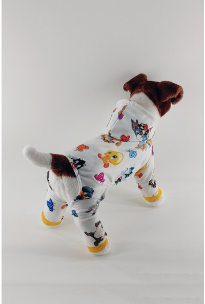 Pink Pati Pinkpati K601 Uzun Kol Çıtçıtlı Kapşonlu Tulum XL-K-002