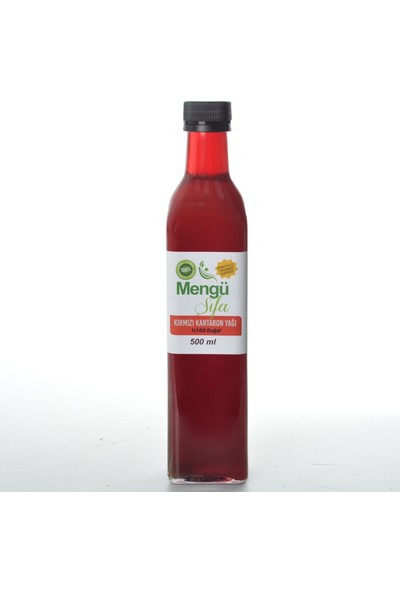 Mengü Şifa Kırmızı Kantaron Yağı 500 ml Mengü Şifa Kırmızı Kantaron Yağı 500 ml