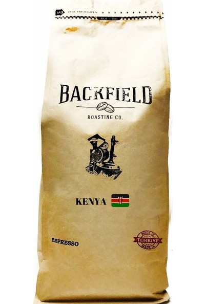 Backfield Roasting Co. Kenya Natural Grade Filtre Kahve 500GR. Backfield Roasting Co. Kenya Natural Grade Filtre Kahve 500GR.