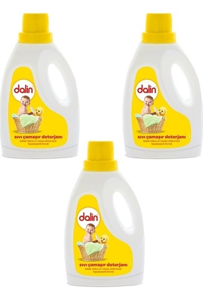 Dalin Sıvı Bebek Çamaşır Deterjanı Hassas Ciltler 4500 ml Dalin Sıvı Bebek Çamaşır Deterjanı Hassas Ciltler 4500 ml