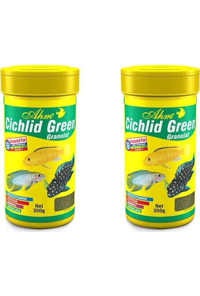Sera Ahm Cichlid Green Granulat 250 ml x 2 Adet Sera Ahm Cichlid Green Granulat 250 ml x 2 Adet