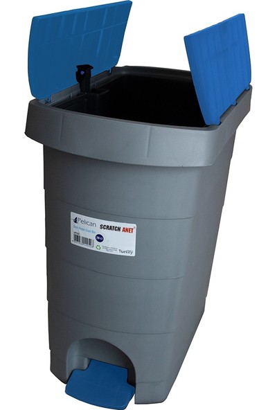 Scratch Anet Pedallı Çöp Kovası 20 L (Iç Kovalı) Renkli Plastik Çöp Konteyneri Scratch Anet Pedallı Çöp Kovası 20 L (Iç Kovalı) Renkli Plastik Çöp Konteyneri