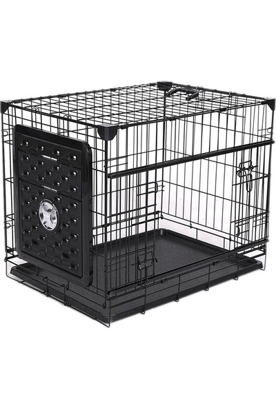 Flip Katlanır Kapılı Köpek Kafes 91X61X69 cm