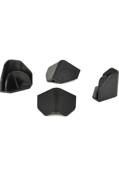 Flip Tel Köpek Kafesi Plastik Köşebent 4 Parça