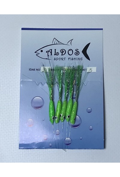 Aldos Silikonlu Çapari, Çinekop, Palamut Çaparisi, yeşil Aldos Silikonlu Çapari, Çinekop, Palamut Çaparisi, yeşil