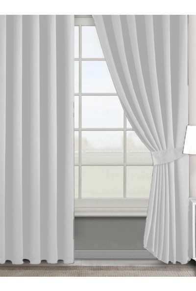 Cortibo Beyaz Pilesiz Blackout Karartma Güneşlik