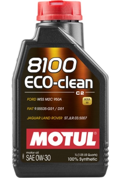 Motul 8100 Eco-Clean 0W30 1 lt