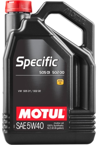 Motul Specific 505 01 5W40 5 lt Motul Specific 505 01 5W40 5 lt