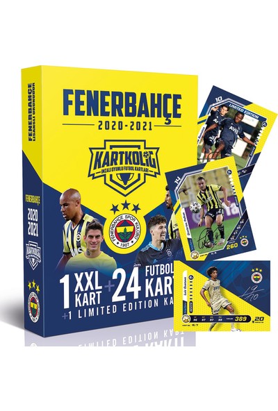Odyak Taraftar Kart Kartkolig Fenerbahçe 2020-2021 Sezon Taraftar Futbolcu Kartları