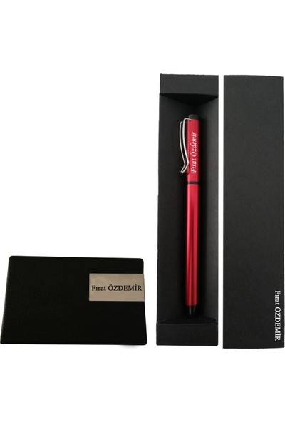 Ahşap Şehri Kişiye Özel Tükenmez Kalem ve Metal Premium Kartvizitlik Set Ahşap Şehri Kişiye Özel Tükenmez Kalem ve Metal Premium Kartvizitlik Set