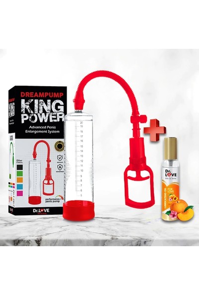 Spicyx Power Pump Süper Vakum Kırmızı Penis Pompası + Kayg. Spicyx Power Pump Süper Vakum Kırmızı Penis Pompası + Kayg.