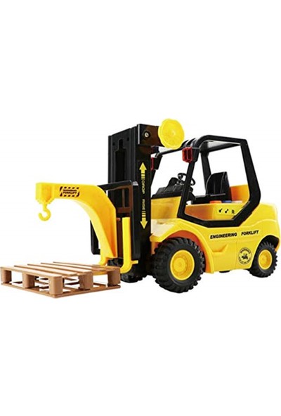 Merkez Oyuncak Sesli Işıklı Sürtmeli Forklift Merkez Oyuncak Sesli Işıklı Sürtmeli Forklift