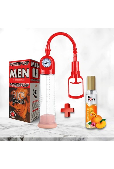 Dr. Love Basınç Göstergeli Penis Pompası, Vajina Başlıklı + Kayg. Dr. Love Basınç Göstergeli Penis Pompası, Vajina Başlıklı + Kayg.
