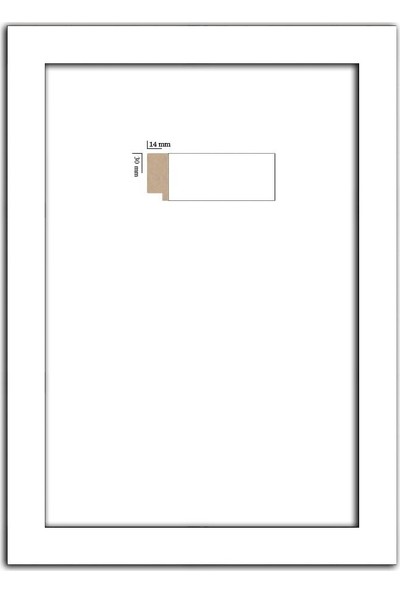 Selçuklu Sanat Puzzle Çerçevesi 30 mm 35 x 50 cm 500'lük Beyaz Selçuklu Sanat Puzzle Çerçevesi 30 mm 35 x 50 cm 500'lük Beyaz