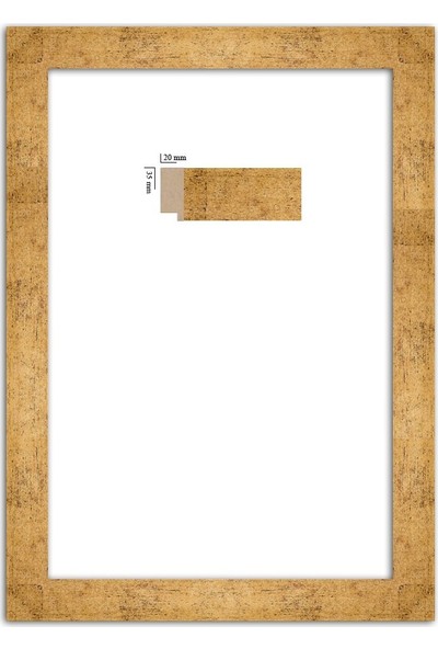 Selçuklu Sanat Puzzle Çerçevesi 30 mm 60 x 85 cm 1500'lük Eskitme Yaldız Selçuklu Sanat Puzzle Çerçevesi 30 mm 60 x 85 cm 1500'lük Eskitme Yaldız