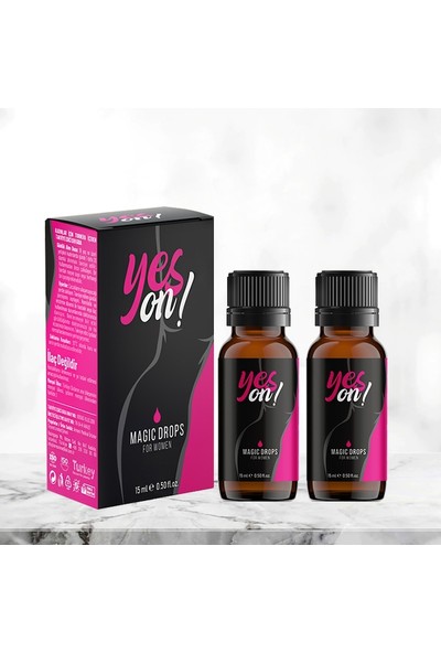 Yes On Magic Drops Damla 15 ml 2'li Paket Yes On Magic Drops Damla 15 ml 2'li Paket