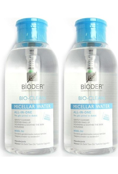 Bioder Skincare Bioclean Misel Solüsyon 500 ml x 2 Adet