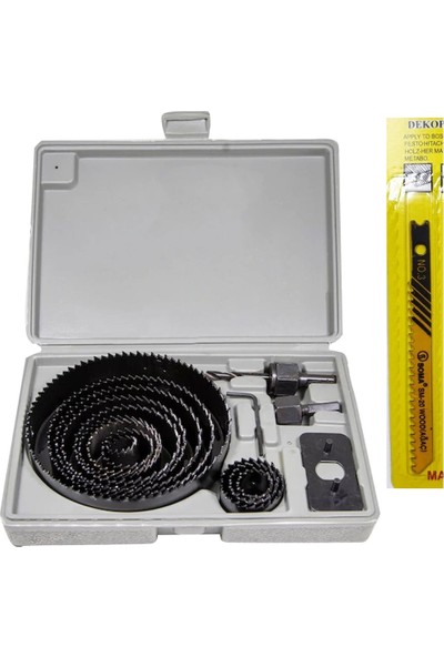 Makroyapı 16 Parça Panç Ahşap Buat Alçıpan Kartonpiyer Delme ve Soma Dekupaj Ucu Makroyapı 16 Parça Panç Ahşap Buat Alçıpan Kartonpiyer Delme ve Soma Dekupaj Ucu